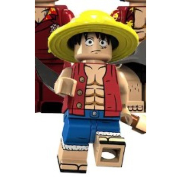 Lego | Toys | Luffy Minifigure Building Block Lego Compatible | Poshmark